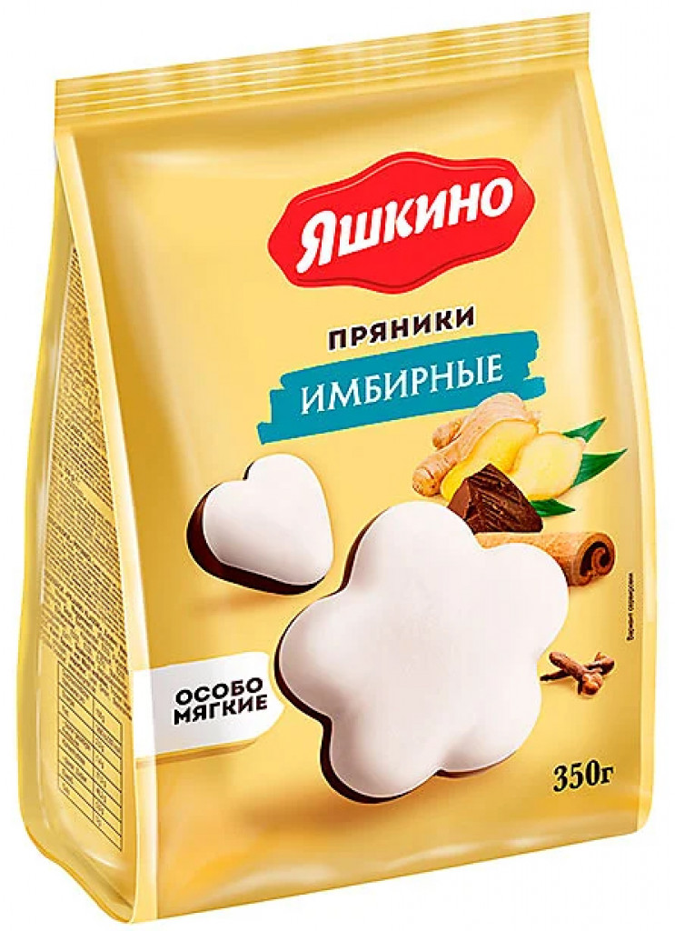 Продуктовый Интернет-магазин MAGNIT.TJ — Пряники Яшкино® имбирные 350 г