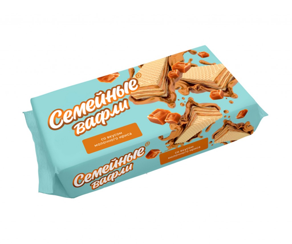 Продуктовый Интернет-магазин MAGNIT.TJ — Семейные Вафли Маколли со вкусом Молочного ириса 270 гр.